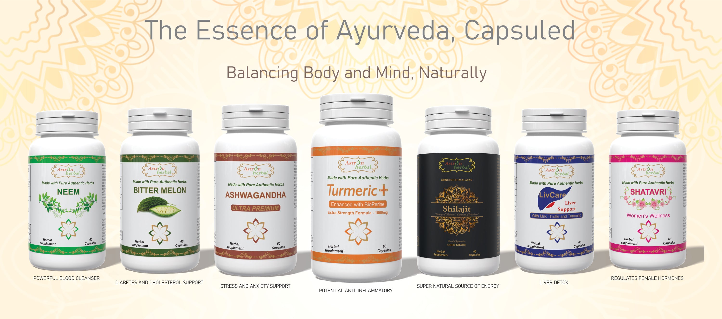 Astron Herbal - Ayurvedic supplements for optimal health and wellness ...
