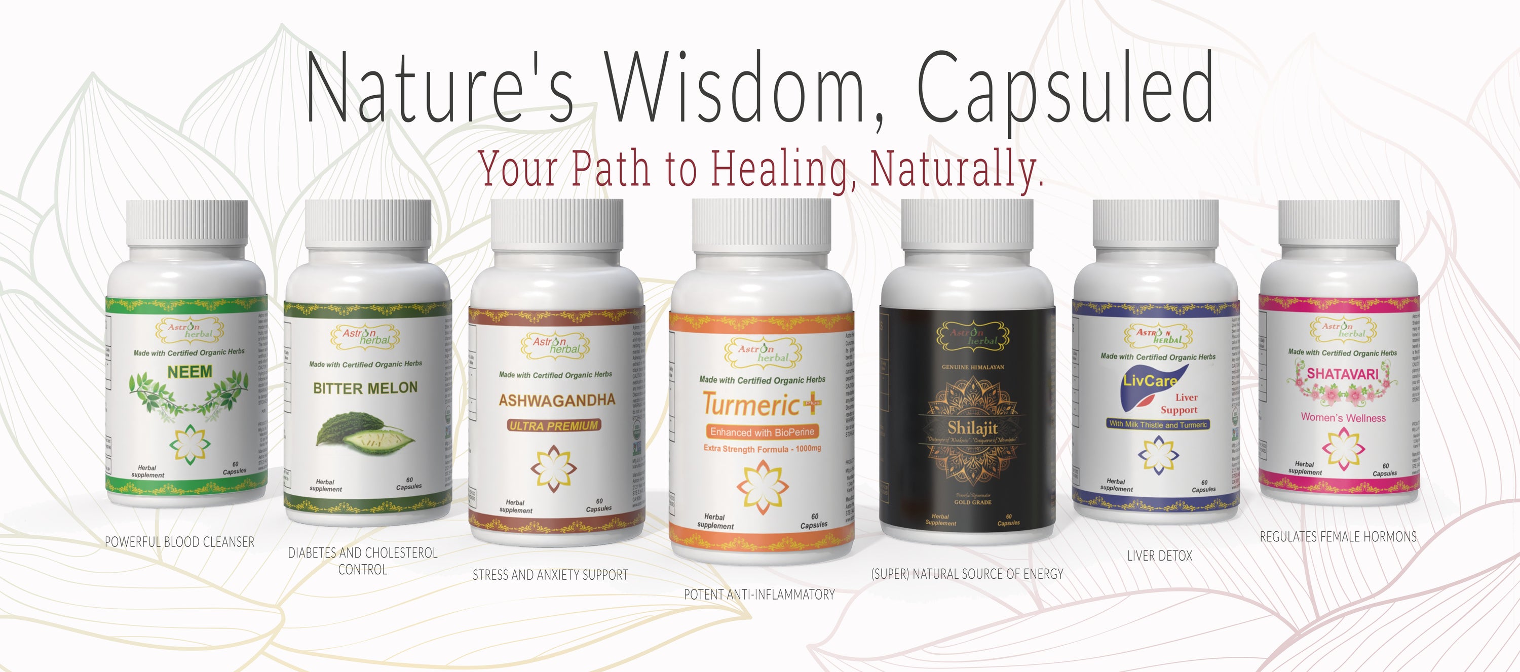 Astron Herbal - Ayurvedic supplements for optimal health and wellness ...
